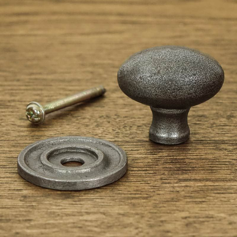 Nábytková knopka Oval s rozetkou - Seart.cz