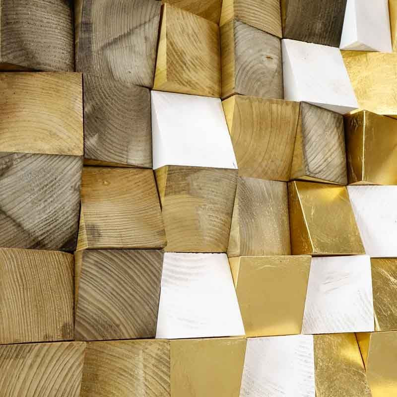 Dřevěný 3D obraz Mozaika 4 - Seart.cz