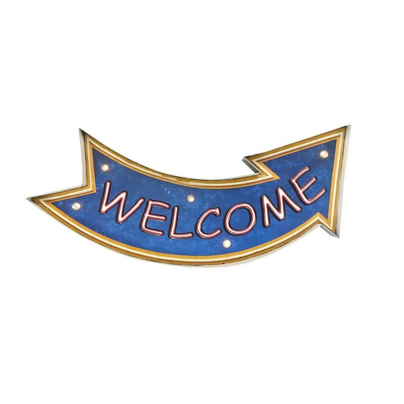 Světelný LED nápis Welcome 2 - Seart.cz
