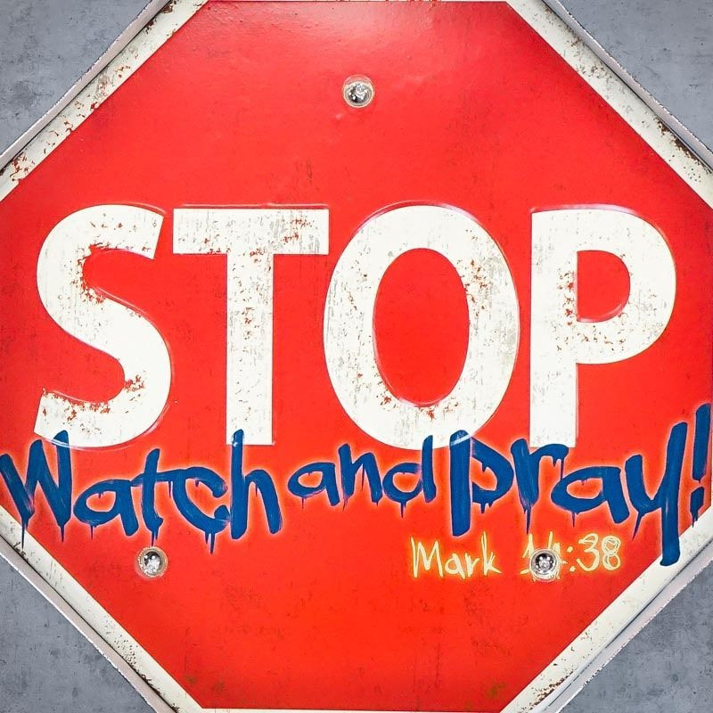 Světelný LED nápis Stop - Seart.cz