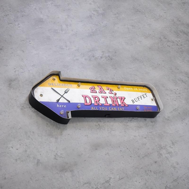 Světelný LED nápis Drink 1 - Seart.cz