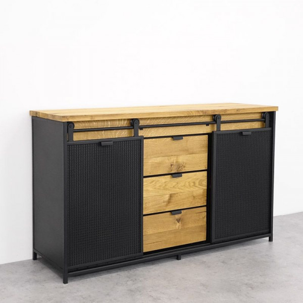 Industriální kovová komoda STRONG - Seart.cz