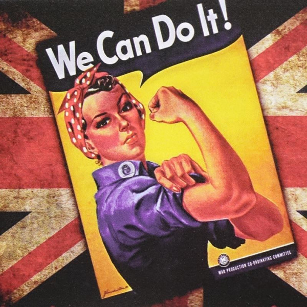 Kovová cedule We can do it! - Seart.cz